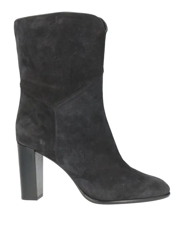 Ba&sh Ankle Boots Charcoal Size Leather