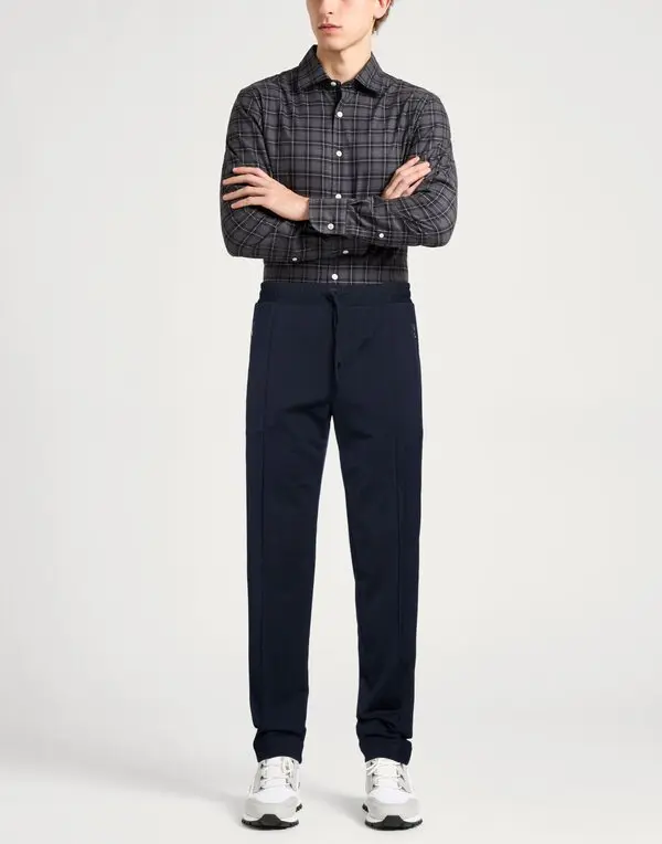 Paul & Shark Pants Size Virgin Wool, Elastane