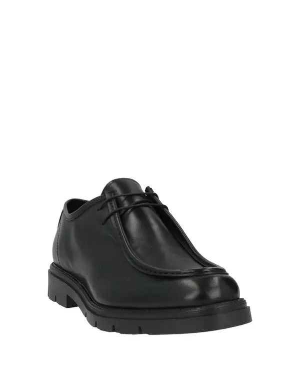CALPIERRE Lace-up Shoes Size Leather - Black