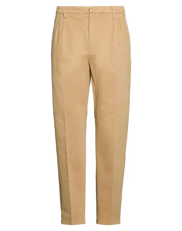 DONDUP Pants Camel Size Cotton, Elastane