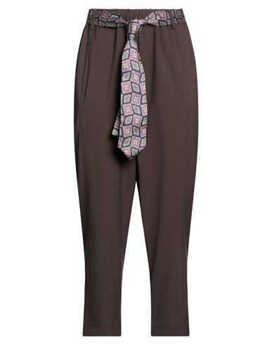OLTRE Straight-leg Twill Pants With Belt