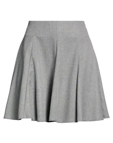 KAOS Mini Skirt Size Polyester, Viscose, Elastane - Grey