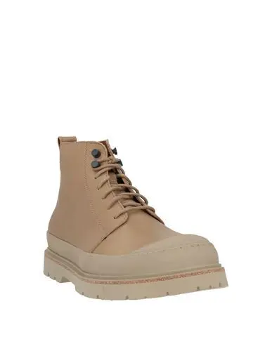 BIRKENSTOCK Ankle Boots Taupe Size Leather