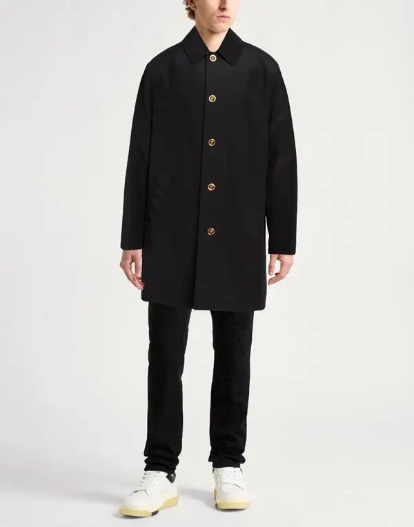 Versace Overcoat & Trench Coat Size Polyamide, Cotton