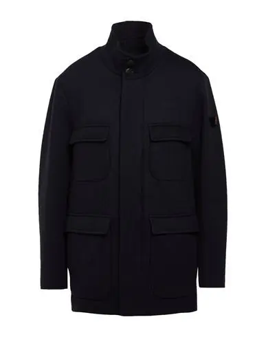 Peuterey Coat Midnight Size Polyacrylic, Wool, Elastane - Blue