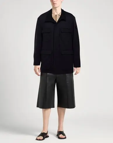 Peuterey Coat Midnight Size Polyacrylic, Wool, Elastane