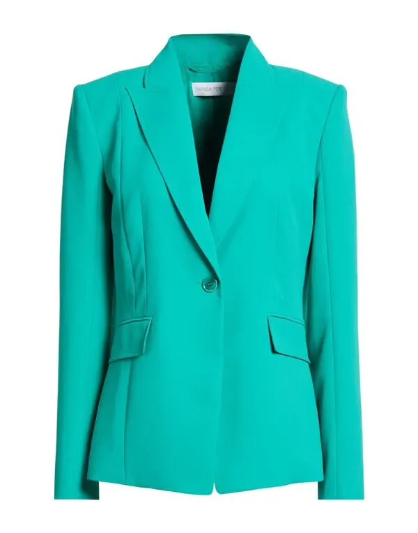 Patrizia Pepe Blazer Emerald Size Polyester