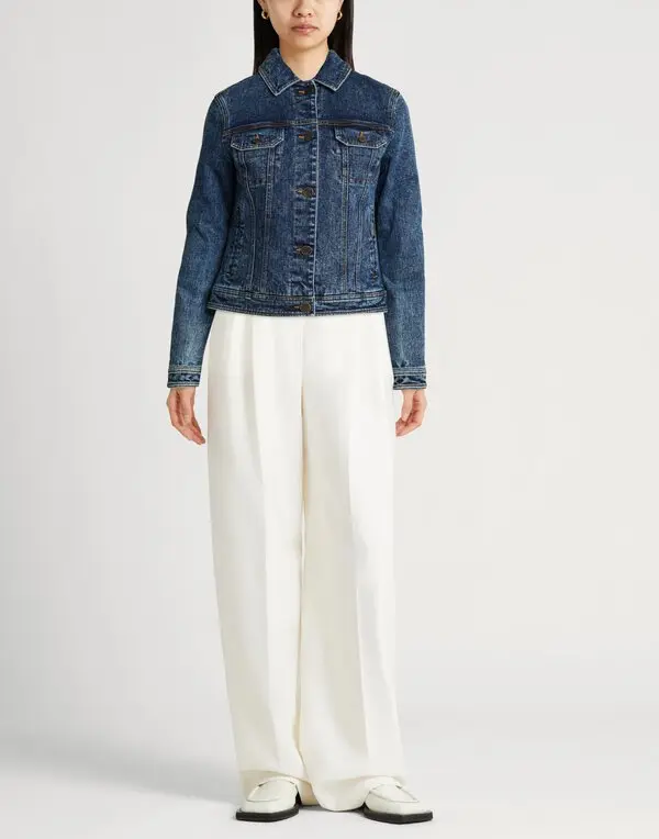MOORER Denim Outerwear Size Cotton, Elastane, Polyester
