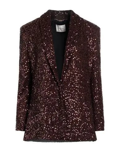 MANILA GRACE Blazer Chocolate Size Polyester, Lamous
