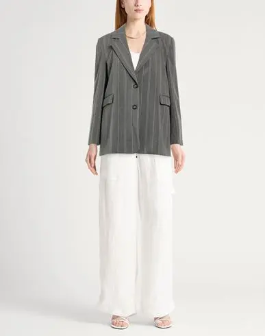 MANILA GRACE Blazer Size Polyester, Viscose, Elastane