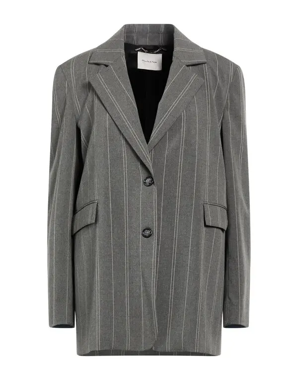 MANILA GRACE Blazer Size Polyester, Viscose, Elastane