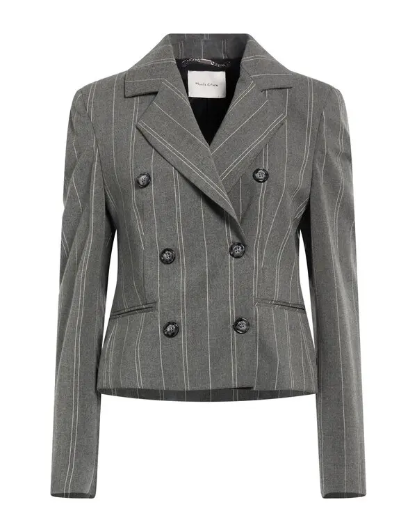 MANILA GRACE Blazer Size Polyester, Viscose, Elastane