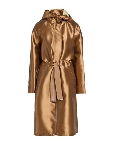 Herno Overcoat & Trench Coat Bronze Size Polyester - Yellow