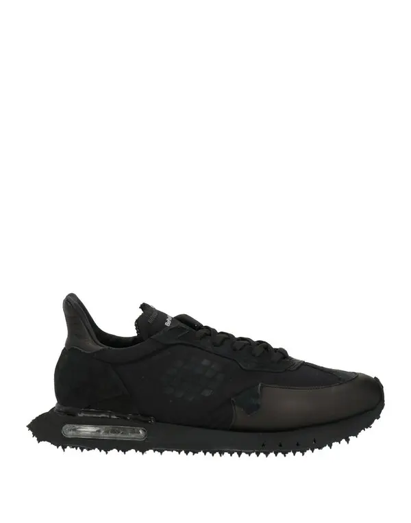 BEPOSITIVE Sneakers Size Leather, Textile Fibers