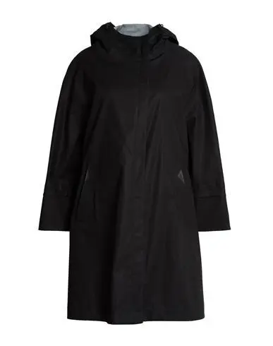 Herno Overcoat & Trench Coat Size Cotton, Elastane - Black