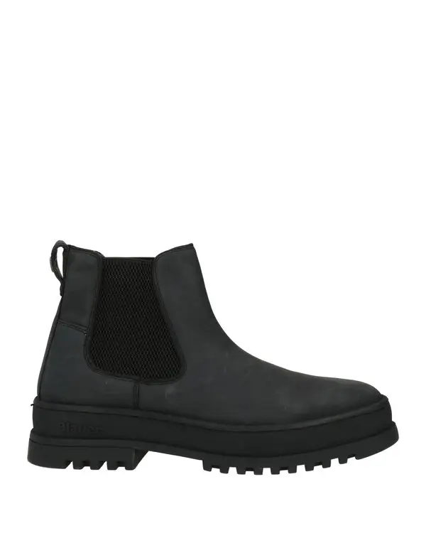 BLAUER. Ankle Boots Size Leather