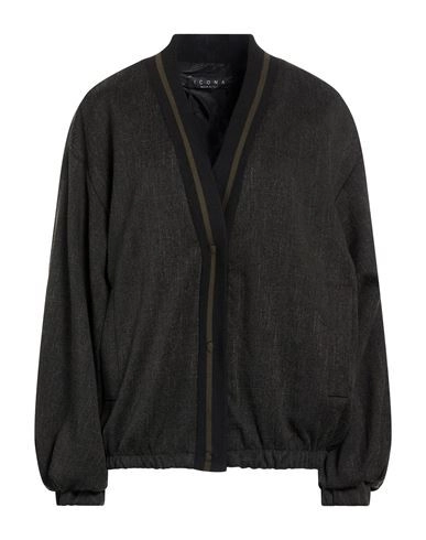 KAOS Dark Polyester Blend Jacket - Dark Green