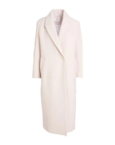 Ba&sh Single-breasted Coat In Wool, Polyamide, And Alpaca Wool - Cream