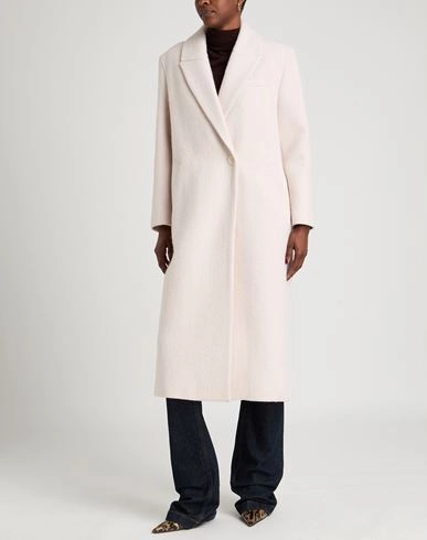 Ba&sh Single-breasted Coat - Cream