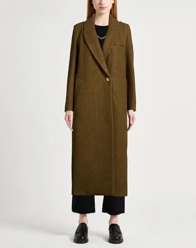 Ba&sh Long Wool Blend Coat