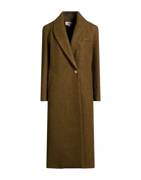 Ba&sh Long Wool Blend Coat
