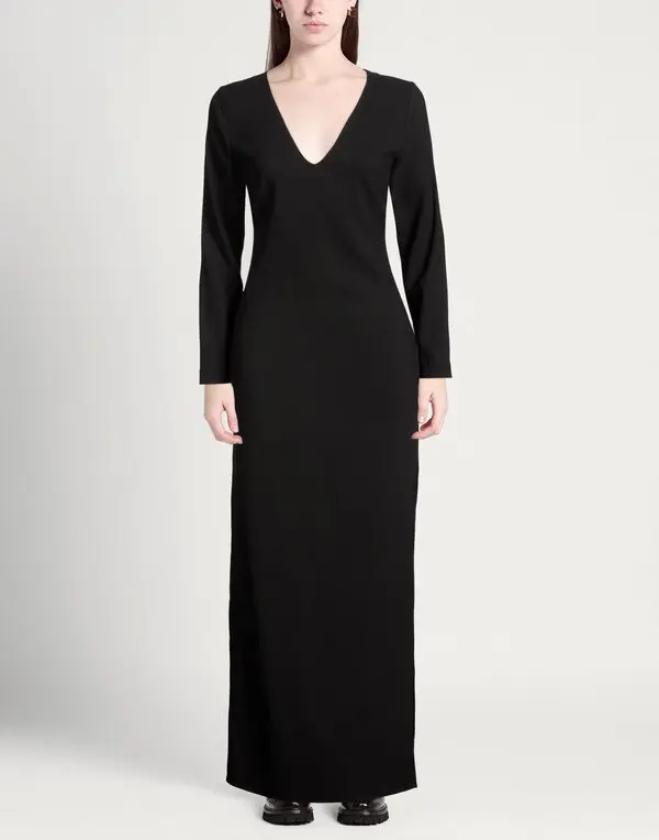 CARLA G. Maxi Dress Size Acetate, Viscose, Elastane