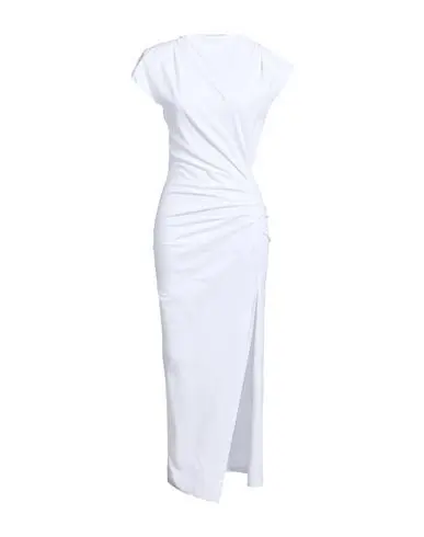 Isabel Marant Étoile Midi Dress Size Cotton - White