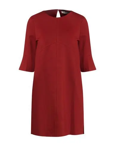 MANILA GRACE Mini Dress Brick Size Viscose, Polyamide, Elastane - Red