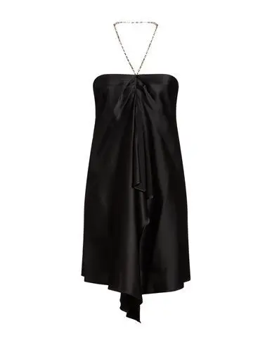 Amen Mini Dress Size Acrylic, Viscose, Elastane - Black