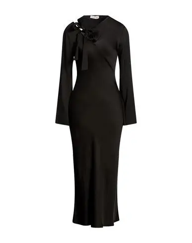 MANILA GRACE Maxi Dress Size Viscose - Black