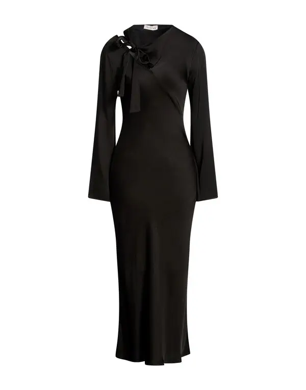 MANILA GRACE Maxi Dress Size Viscose - Black
