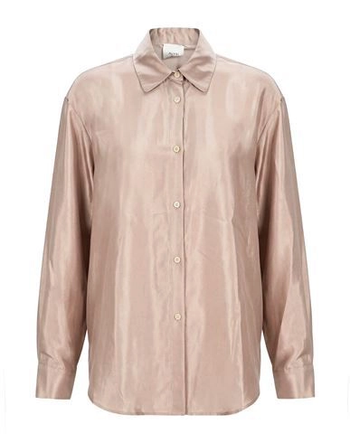 ALYSI Lyocell Silk Shirt - Beige