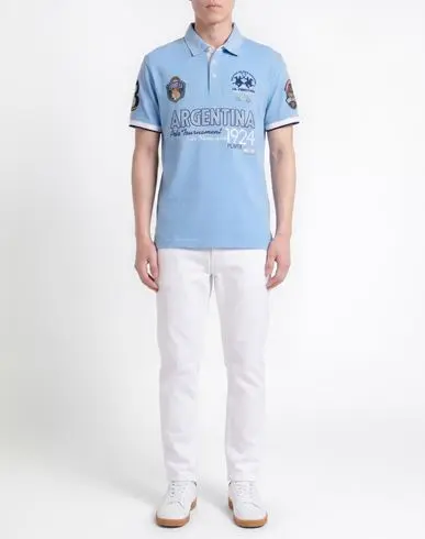 LA MARTINA Polo Shirt Light Size Cotton