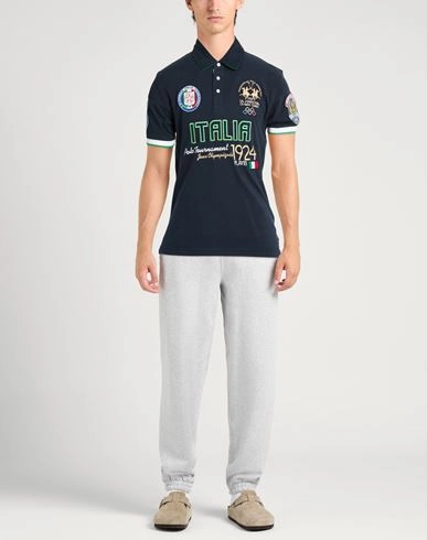 LA MARTINA Polo Shirt Size Cotton - Blue