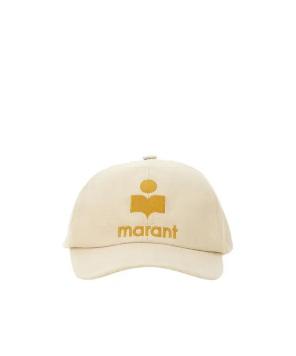 Isabel Marant Étoile Logo Embroidered Baseball Cap - Nude