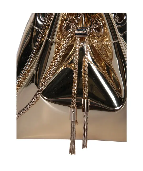 JIMMY CHOO Bon Bon Drawstring Bucket Bag