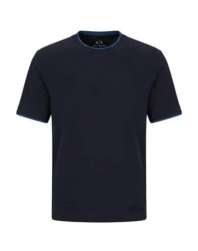 Armani Exchange T-shirt Midnight Size Cotton - Blue
