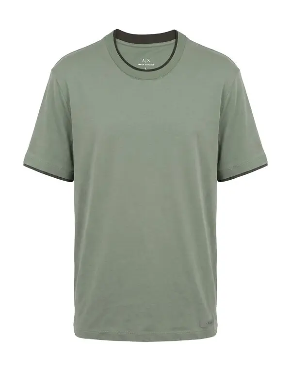 Armani Exchange T-shirt Size Cotton - Sage Green