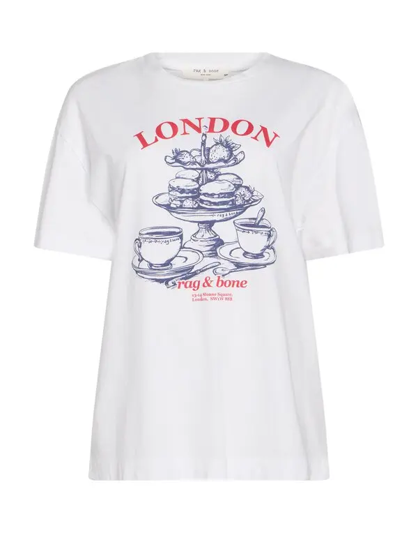 Rag & Bone T-shirt Size Cotton