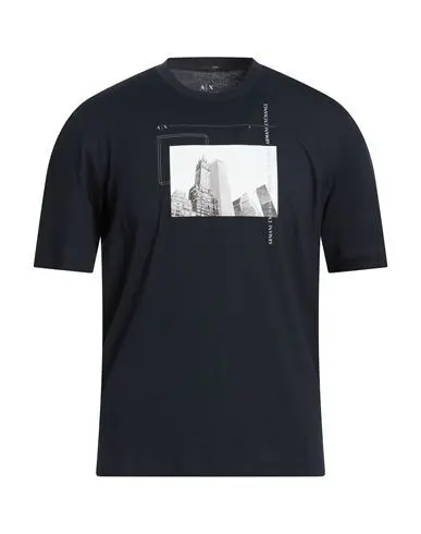 Armani Exchange T-shirt Midnight Size Cotton - Blue