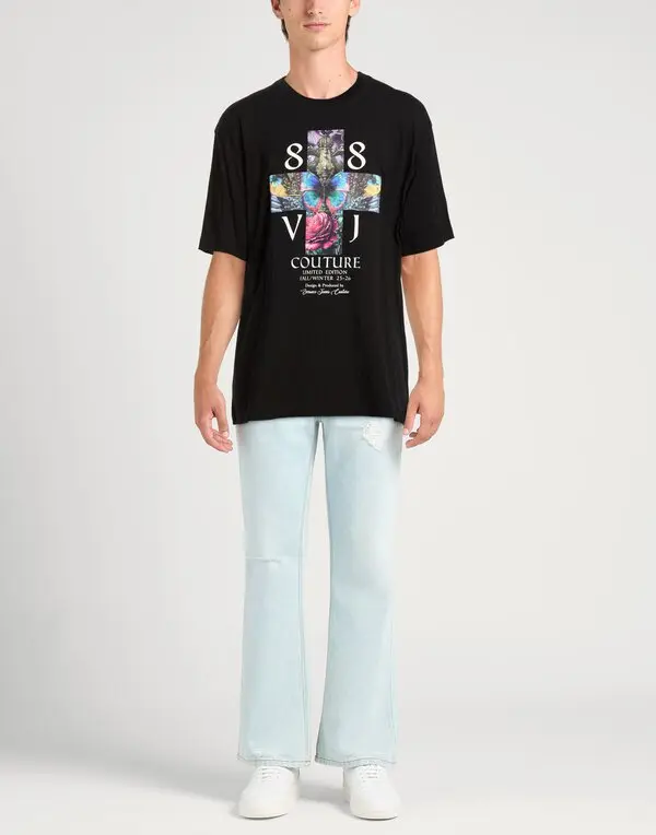 Versace T-shirt Size Cotton - Black