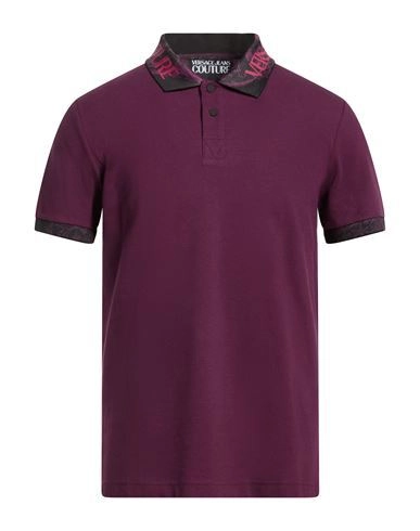 Versace Polo Shirt Size Cotton - Plum