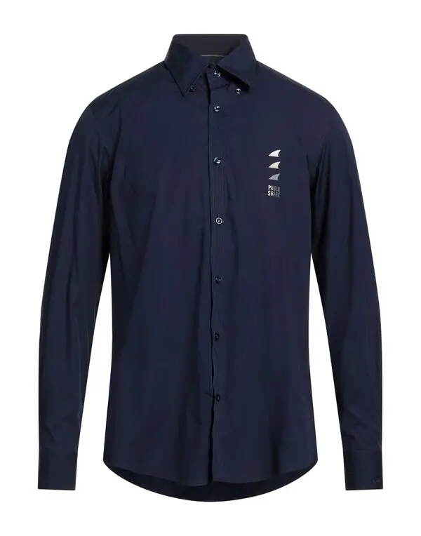 Paul & Shark Shirt Midnight Size Cotton
