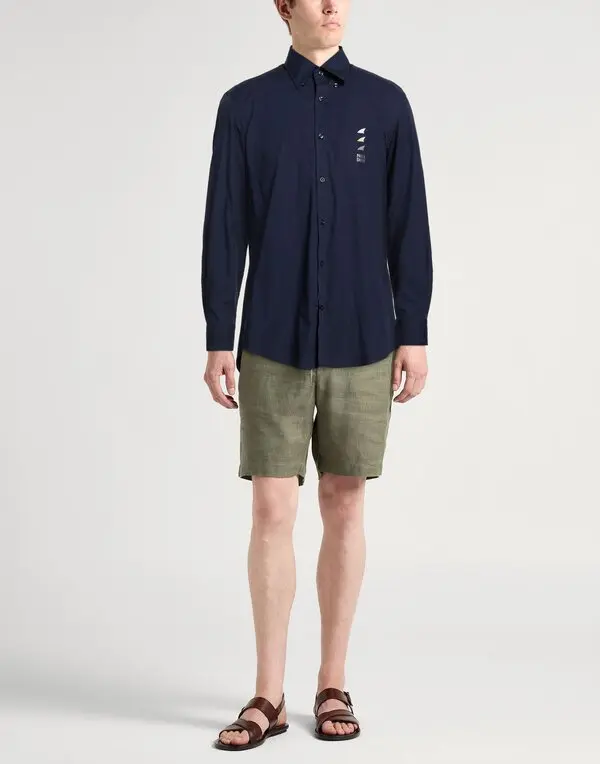 Paul & Shark Shirt Midnight Size Cotton