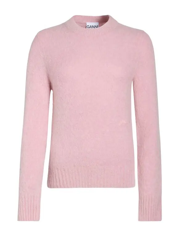 GANNI Sweater Light Size Alpaca Wool, Polyamide, Virgin Wool, Elastane
