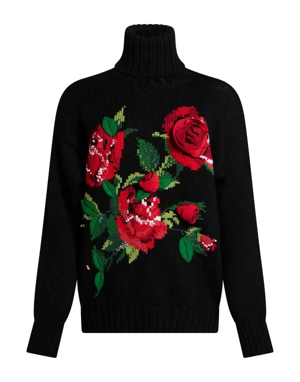 Dolce & Gabbana Turtleneck Size Virgin Wool, Cashmere