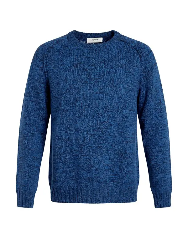Alpha Studio Wool Sweater - Midnight Blue