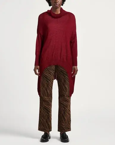 MANILA GRACE Turtleneck Brick Size Acrylic, Polyamide, Mohair Wool