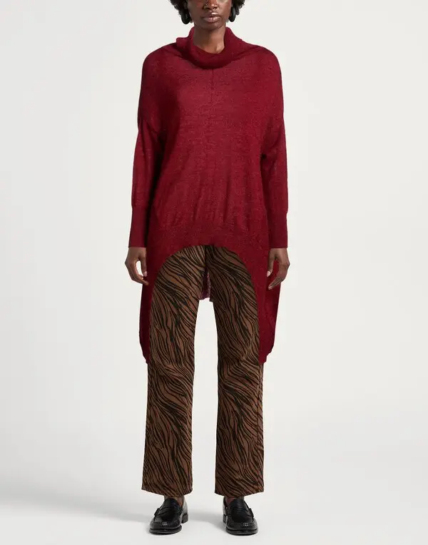 MANILA GRACE Turtleneck Brick Size Acrylic, Polyamide, Mohair Wool