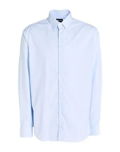 Giorgio Armani Shirt Sky Size Cotton - Blue